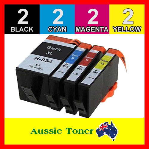 8x Ink Cartridges 934XL 935XL 934 935 XL for HP Officejet Pro 6830 6230 ...