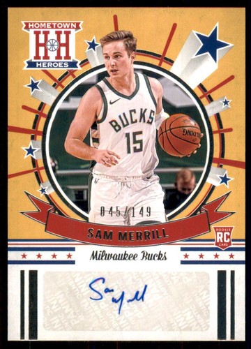 2020-21 Panini Chronicles Hometown Heroes Rookie Autographs #20 Sam ...