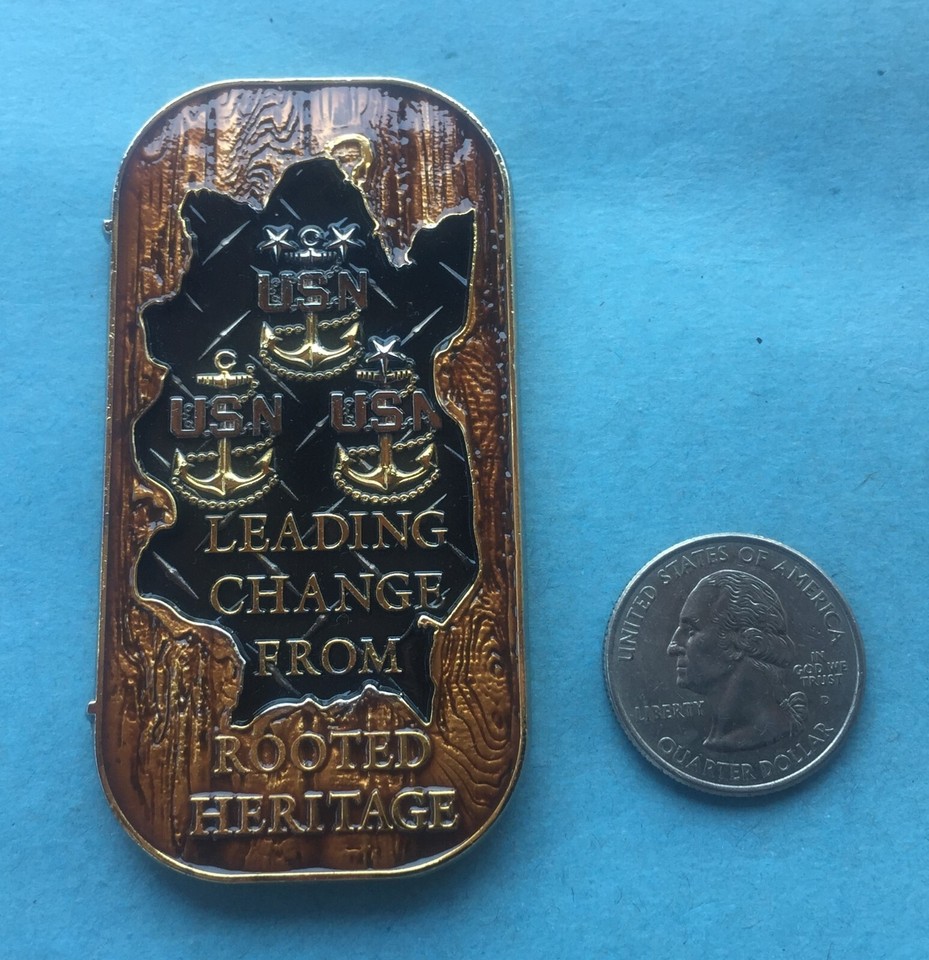 US NAVY CHALLENGE COIN - NAVY RECRUITING DISTRICT (NRD) CHICAGO CHIEF ...