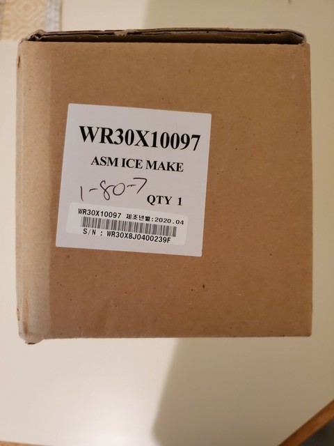 GE WR30X30719 Refrigerator Ice Maker Assembly - White for sale online ...
