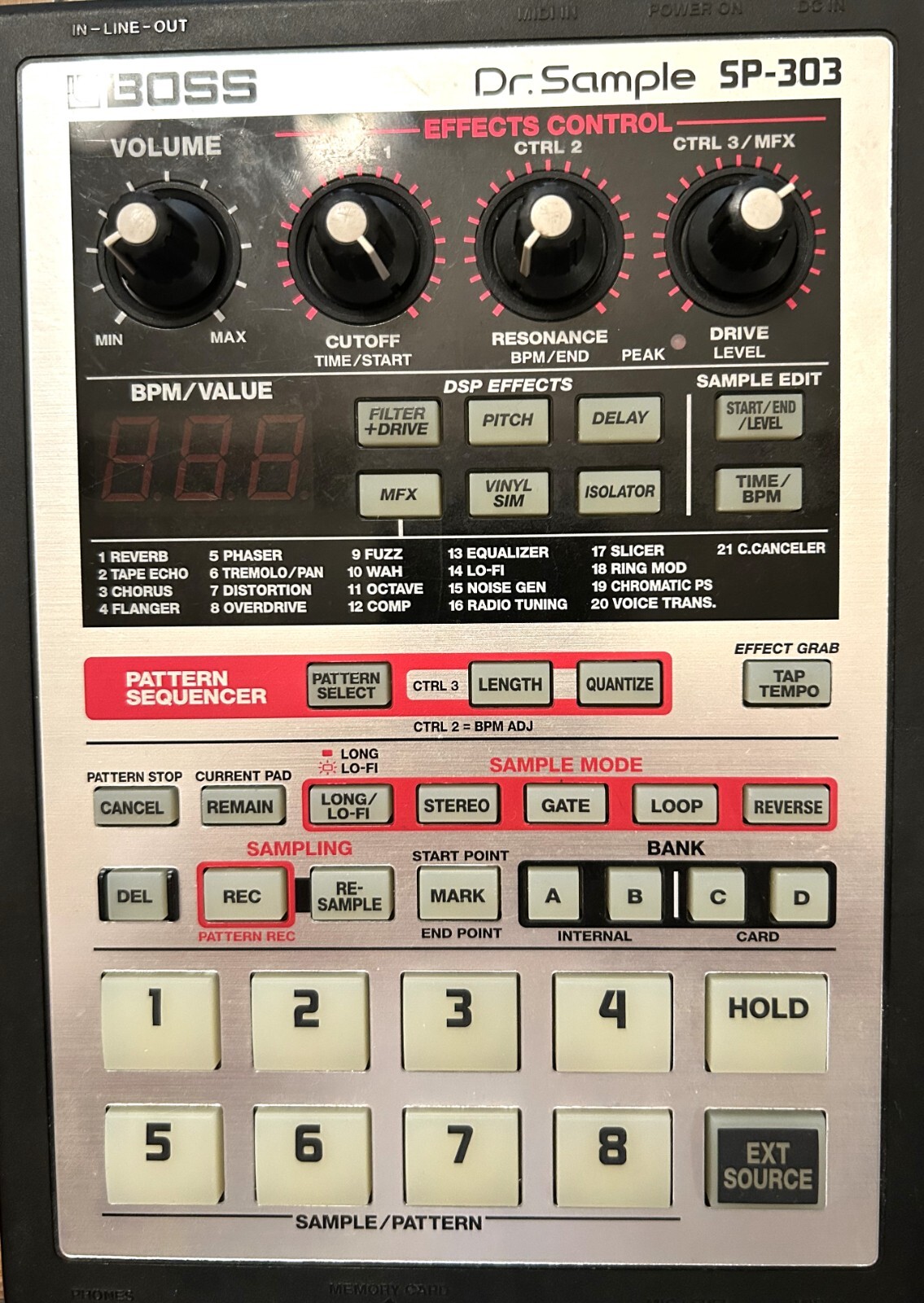 Boss SP-303 Dr. Sample Portable Phrase Sampler | eBay