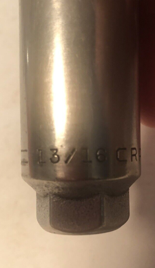 5 Craftsman Deep Well Sockets 3/8" Drive 6 Point Vtg 13/16 3/4 5/8 7/16 ...