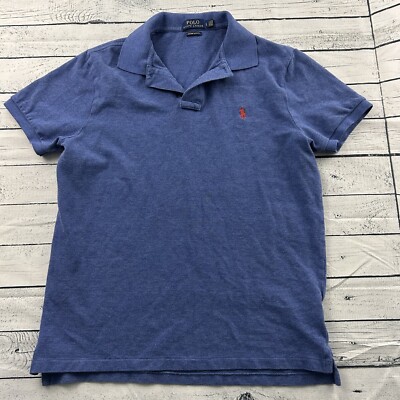 Polo Ralph Lauren Short Sleeve Custom Slim Fit Polo Shirt Men's Large ...