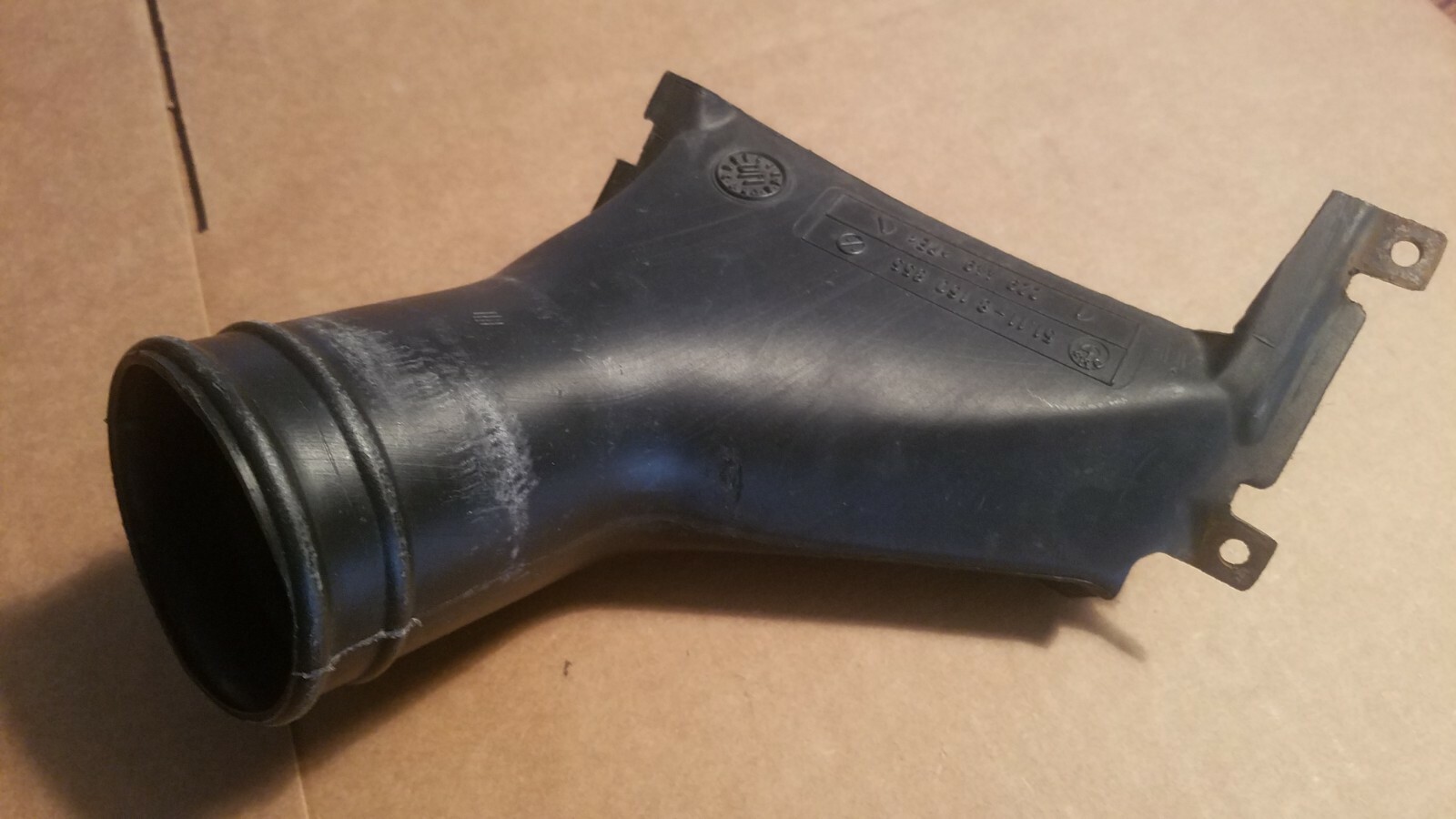 E39 FRONT BUMPER AIR DAM ALTERNATOR DUCT BMW 525i 528i 530i 540i ...