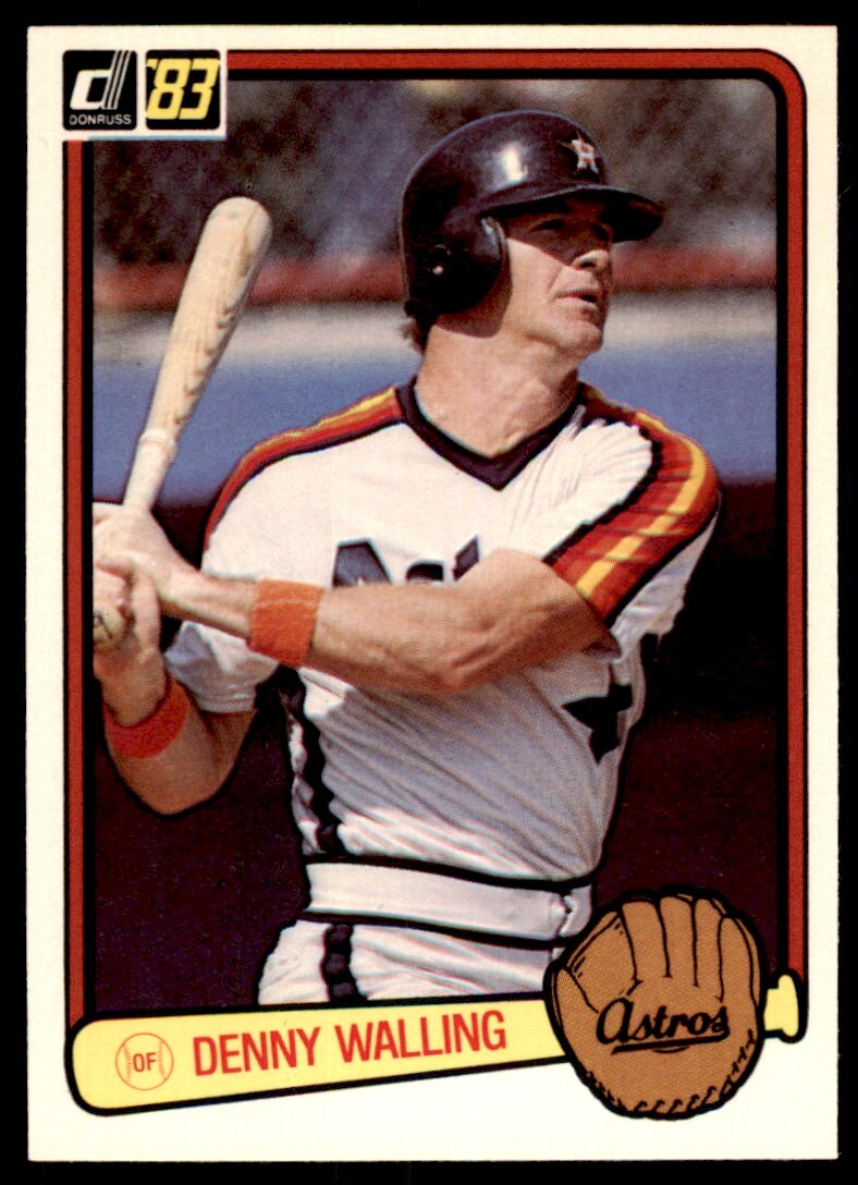 1983 DONRUSS DENNY WALLING HOUSTON ASTROS #419 | eBay