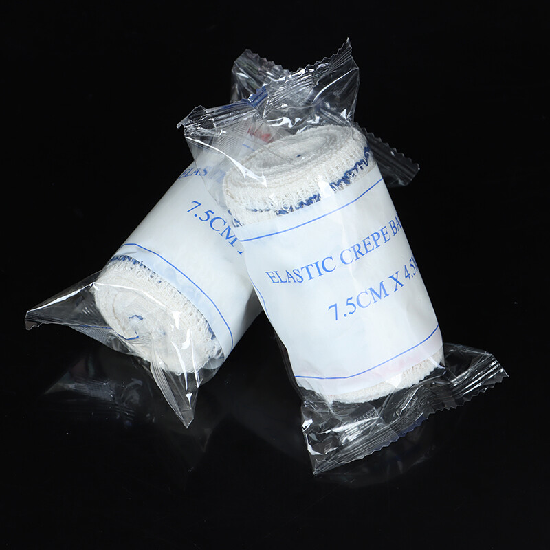 10 rolls/lot 5cmx4.5m PBT Elastic Bandage First Aid Kit Gauze roll ...