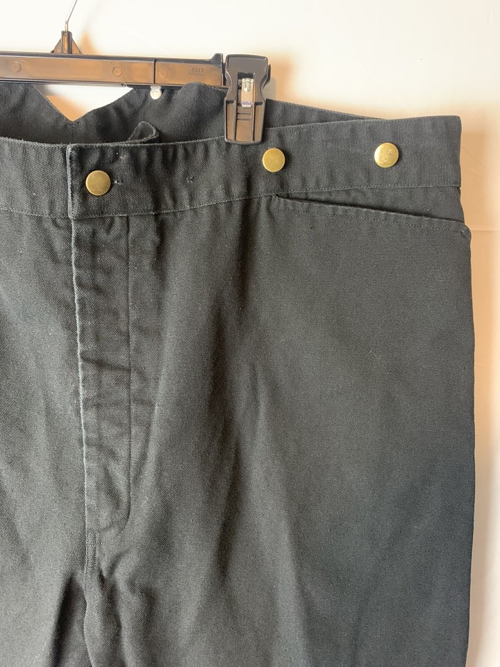 Frontier Classics Pants Western Reenactment V notch Saddle Button Fly ...