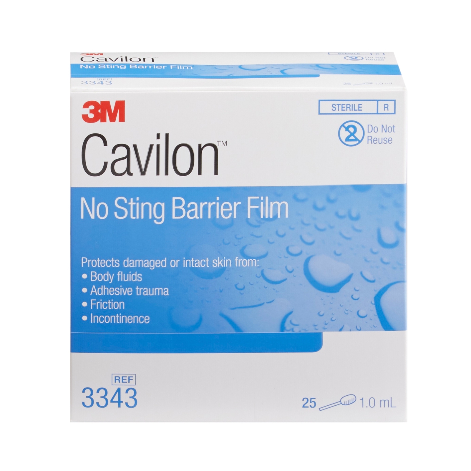 3M Cavilon No Sting Skin Barrier Applicator 1 mL Sterile 3343 100 Ct | eBay