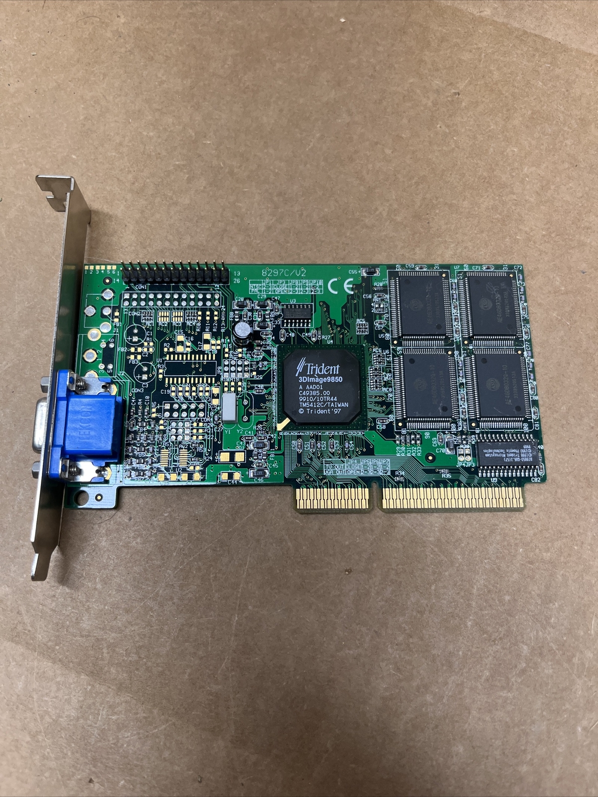 Trident 3D Image 9850 AGP Video Card TV973D 4029037 Jaton VCTR8297AGP ...