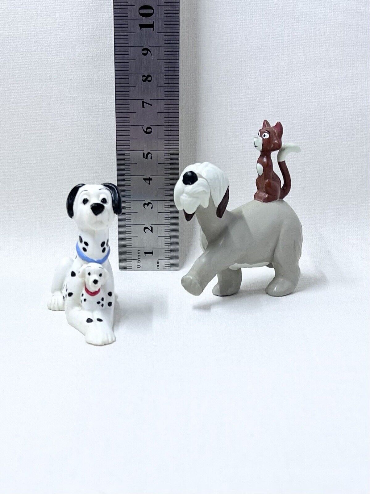 Disney 101 Dalmatians Pongo & Puppy Colonel & Sergeant Tibbs Figures ...