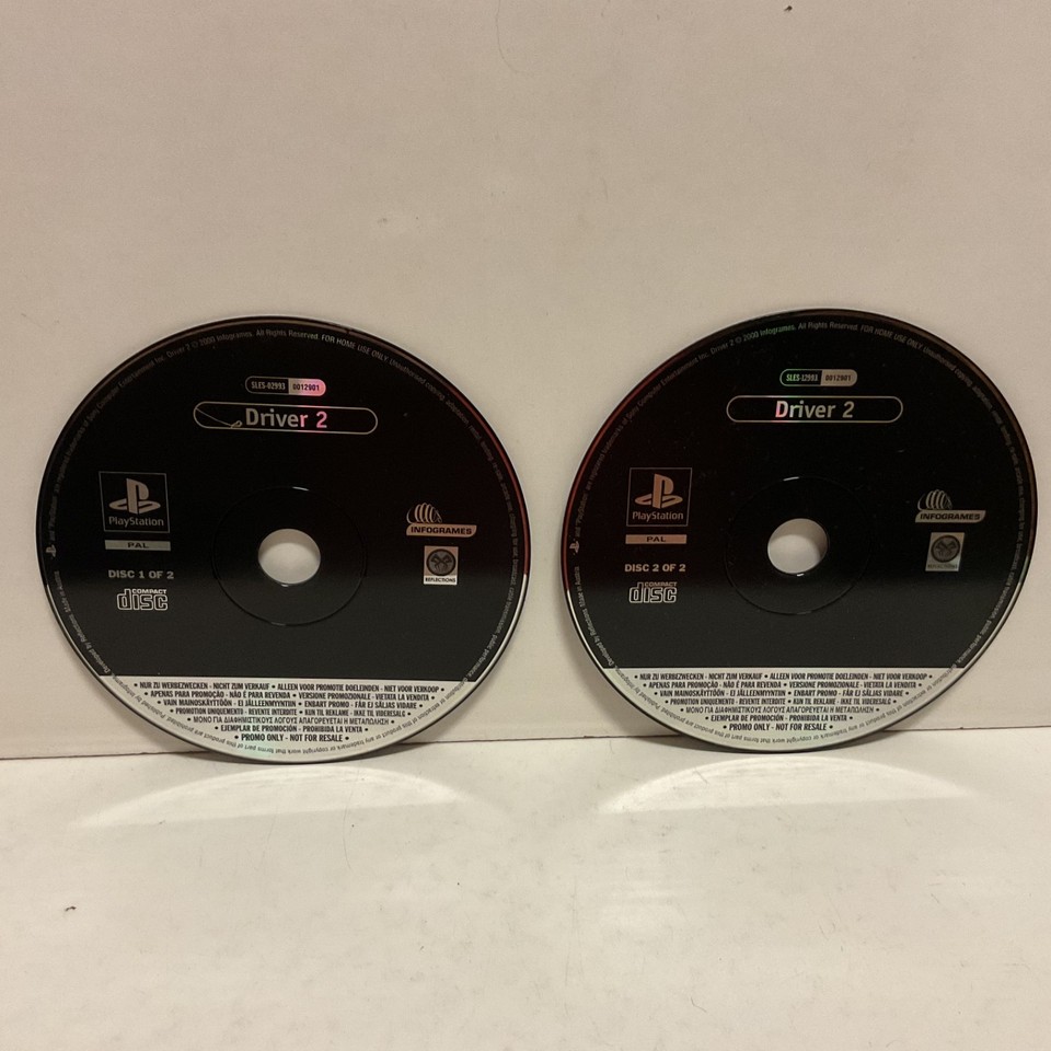 Driver 2 Promo - Full Game PS1 PlayStation 1 PAL - VGC - Free Post | eBay