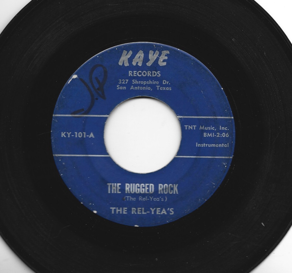 ROCKABILLY INSTRO bw/ GARAGE 45 - REL-YEAS - THE RUGGED ROCK - HEAR ...