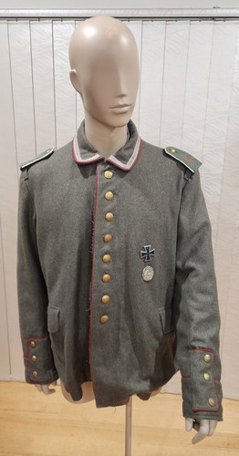 German tunic ww1 ( Reproduction) NCO Sergeant wool. Good copy XL size ...