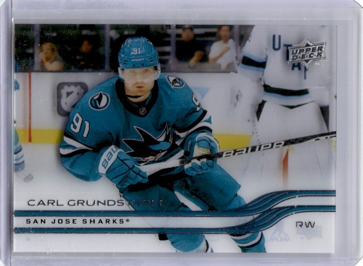2025-26 Upper Deck Series 2 - Carl Grundstrom #394 Clear Cut for sale ...