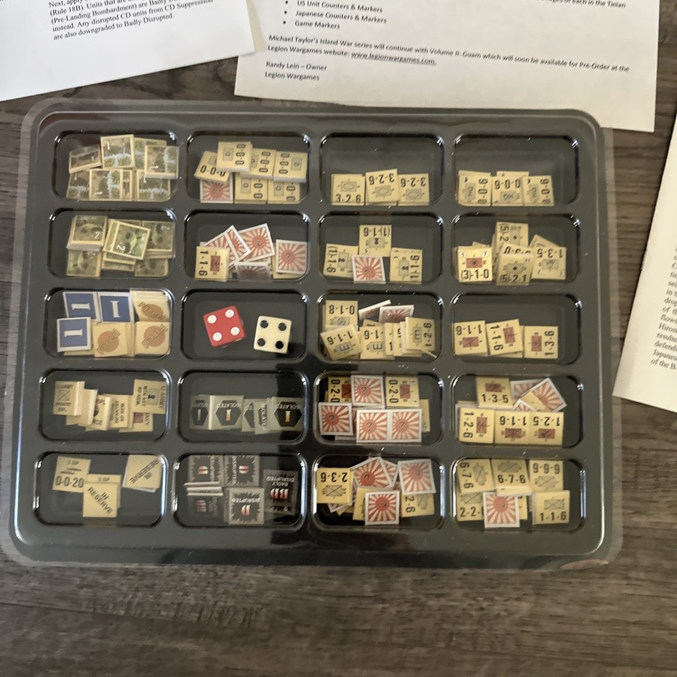 SAIPAN AND TINIAN: WWII Island War Series Vol. One Legion Wargames | eBay