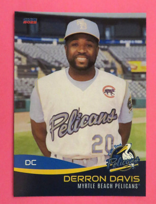 2023 Choice, Myrtle Beach Pelicans, DC - DERRON DAVIS | eBay