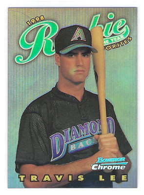 Travis Lee 1997 Bowman Chrome 1998 ROY Favorites Refractors Card# ROY ...