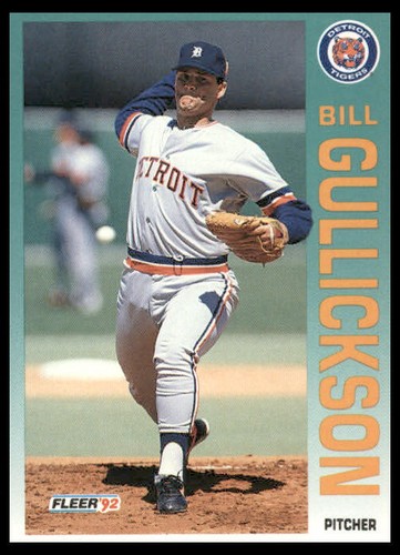1992 Fleer #137 Bill Gullickson Detroit Tigers Baseball Card | eBay