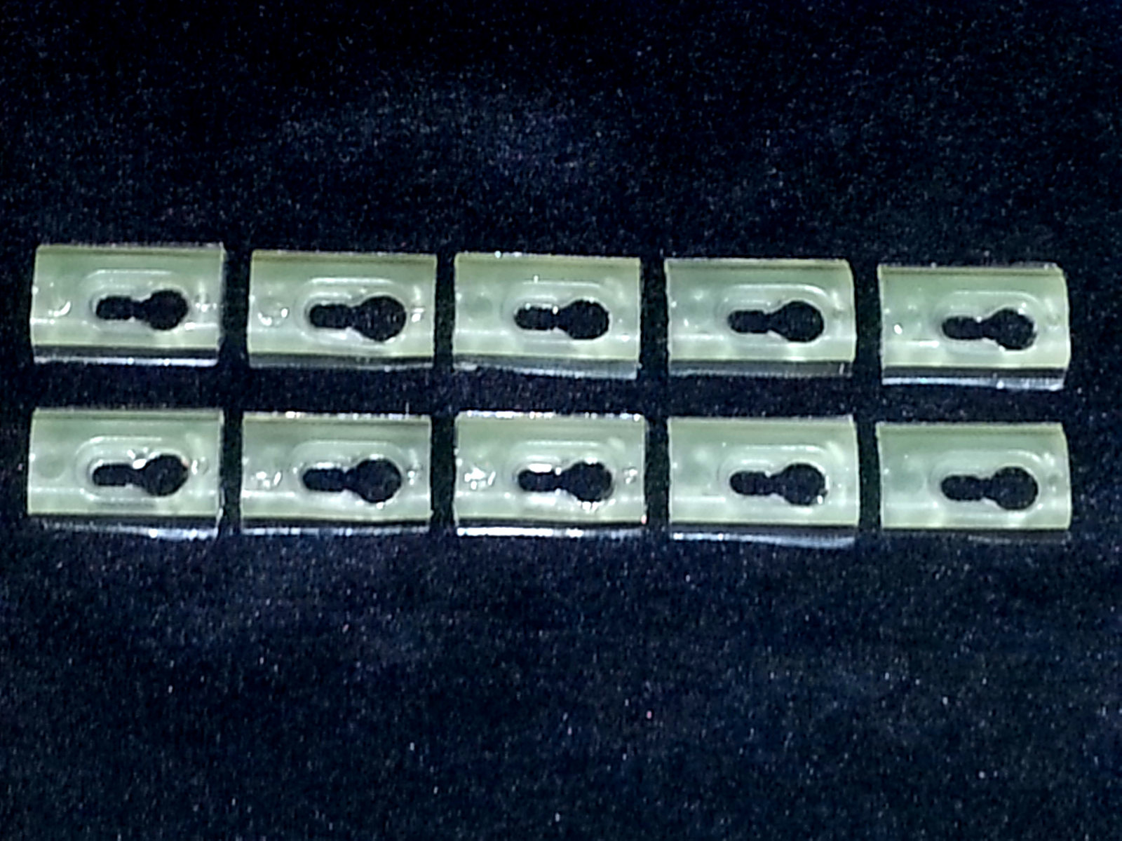 NOS GM Body Front Rear Door Window Reveal Trim Moulding Molding Clips ...