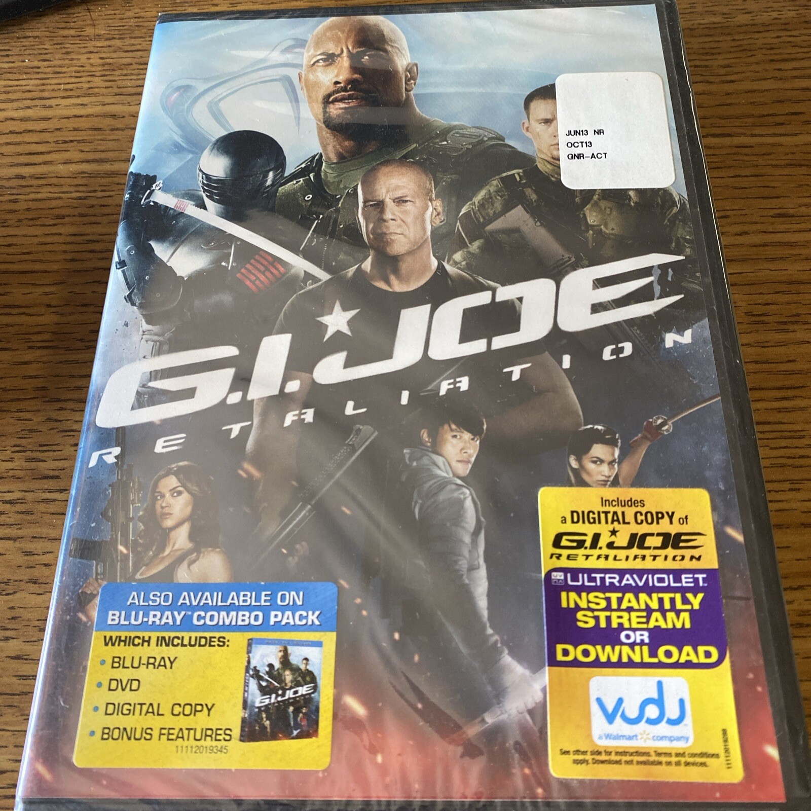 G.I. JOE: Retaliation - (DVD, 2013) - Bruce Willis, Dwayne Johnson- NEW ...
