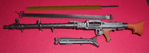 1/6th scale WW2 German MG34 Machine gun for 12" Dragon etc action ...