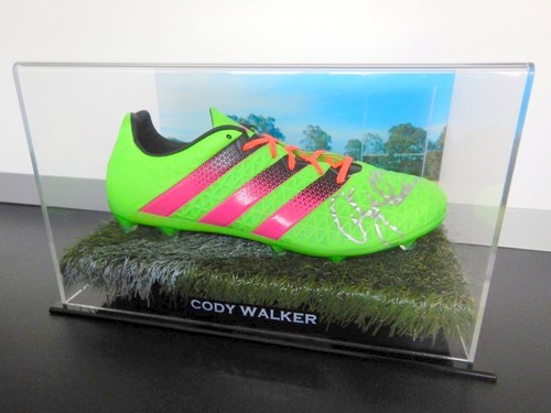 Signed Cody Walker NRL Football Boot - Proof COA - South Sydney ...