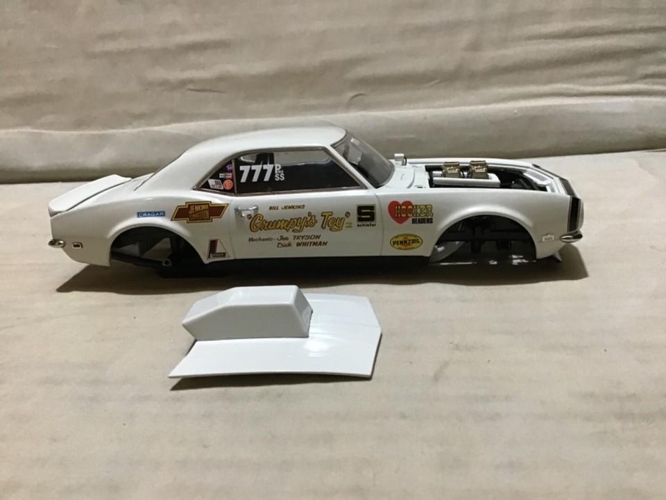 GRUMPY'S TOY BILL JENKINS 1968 PRO STOCK CHEVY CAMARO RSC NHRA 1-24 ...