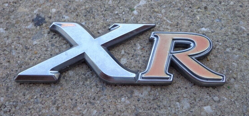 Toyota Matrix XR emblem badge decal logo rear hatch OEM Genuine ...