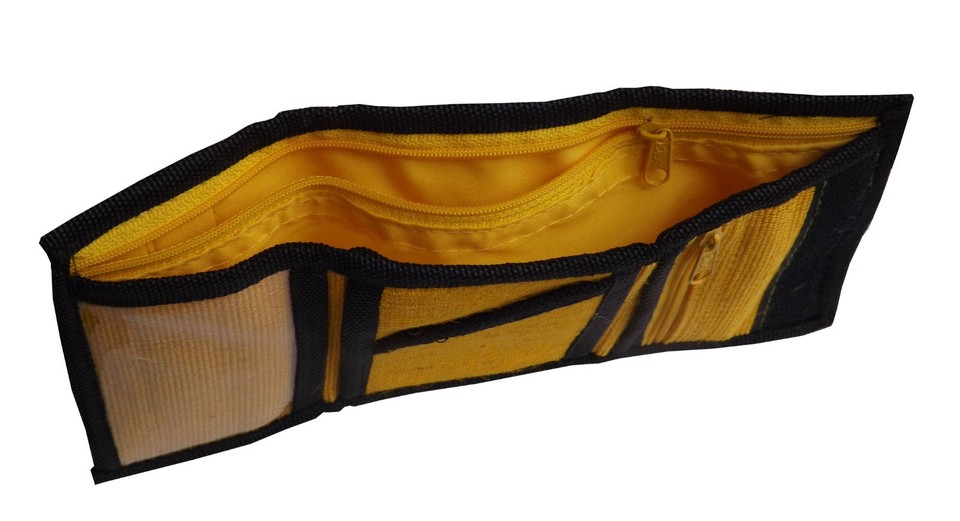 Green Breeze Imports Yellow Handmade Abaca Wallet | eBay