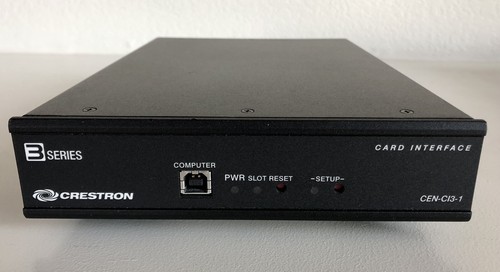 Crestron CEN-CI3-1 POE 3-Series Card Interface Chassis | eBay