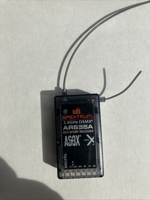 Spektrum AR636A DSMX 6-Channel Receiver with AS3X (3 Axis Flight ...