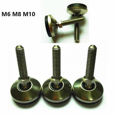 Adjustable Furniture Feet M6 M8 M10 Screws Swivel Levelling Foot ...