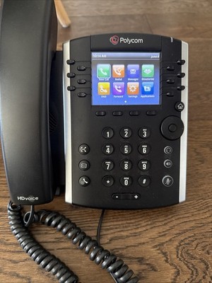 Polycom VVX 400 IP Phone with power adapter | eBay