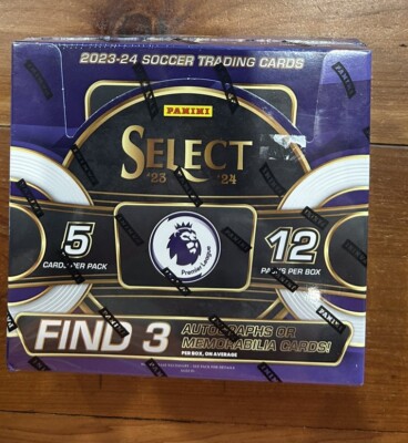 2023-24 Panini Select Premier League EPL Soccer Hobby Box 🔥🔥 Sealed | eBay