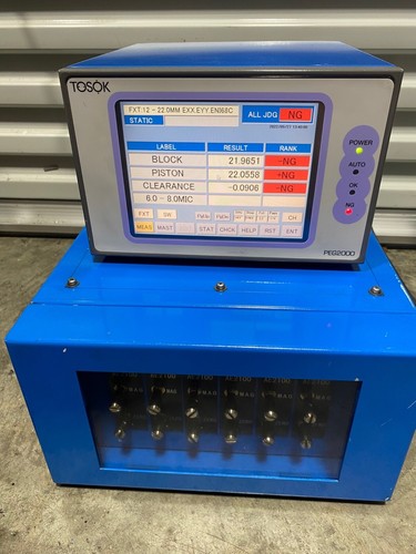 TOSOK PEG2000 Display Unit With 6 AE2100 Electronic Transducer | eBay