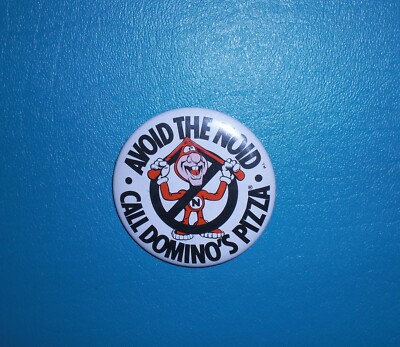 Dominoes Pizza 1980's - Avoid the Noid - metal Crew Pin | eBay