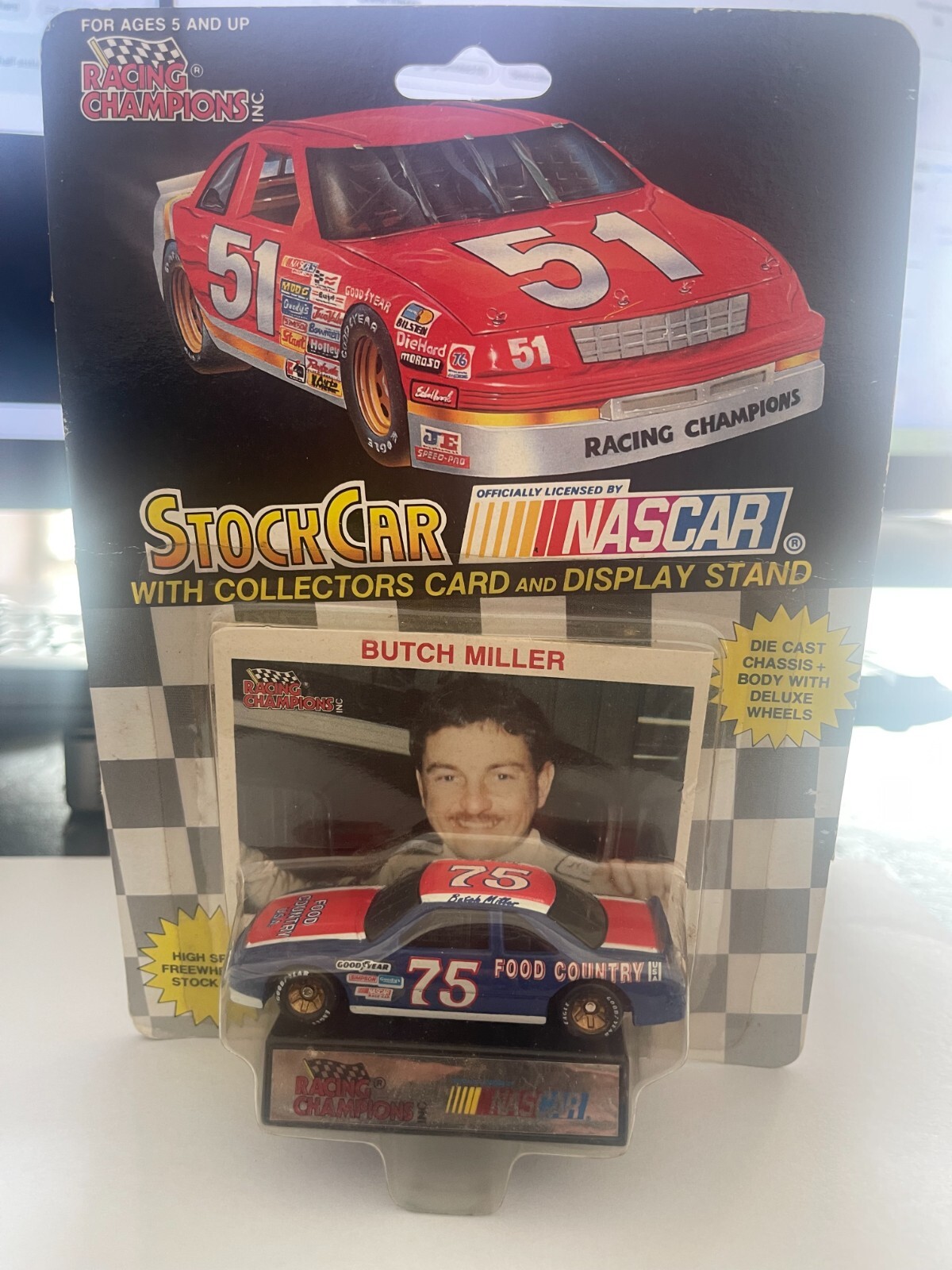 Racing Champions Butch Miller Stock Car | eBay