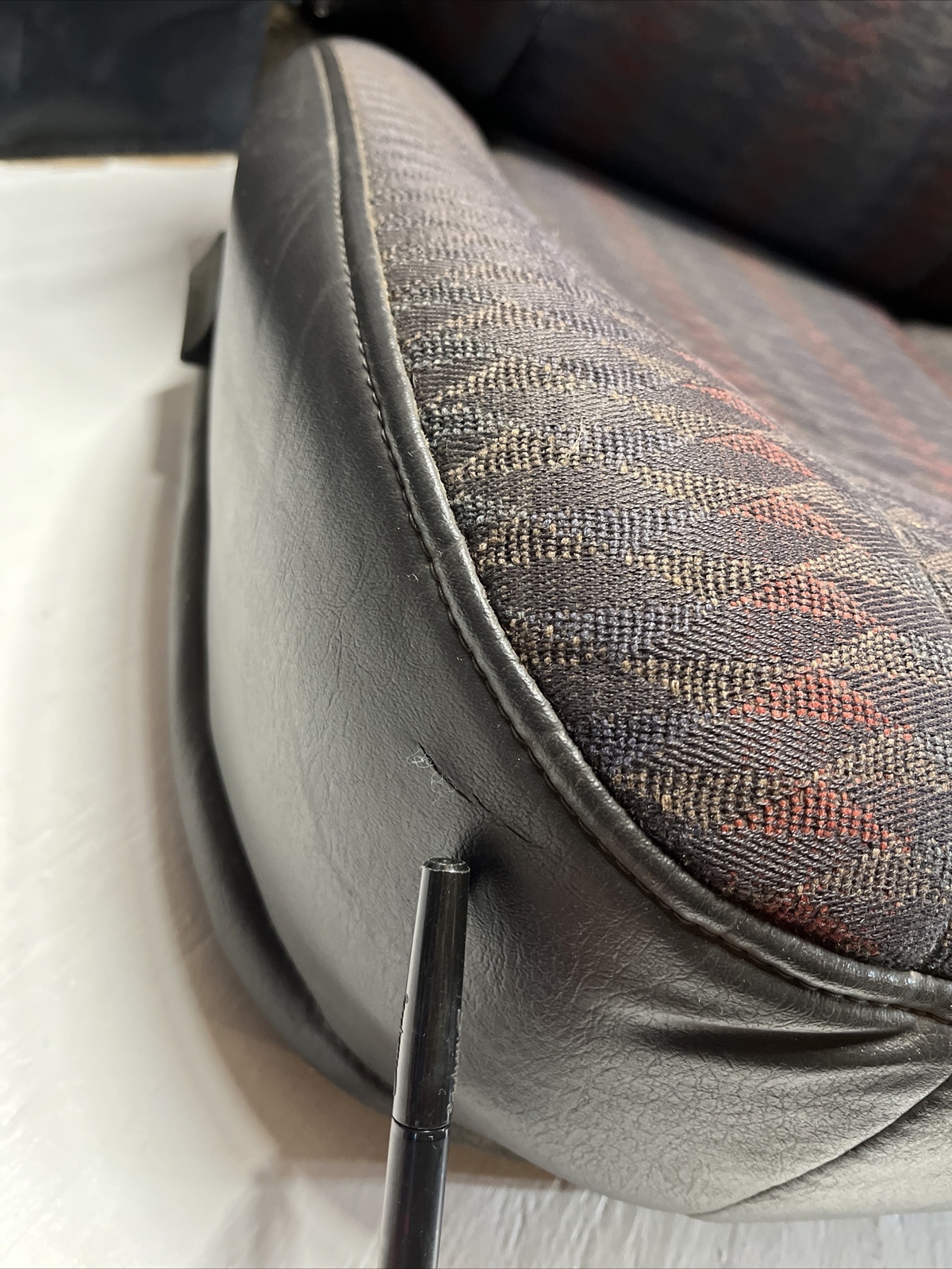 97-02 Jeep Wrangler TJ Agate Gray Aztec Passenger Front Folding Seat RH ...