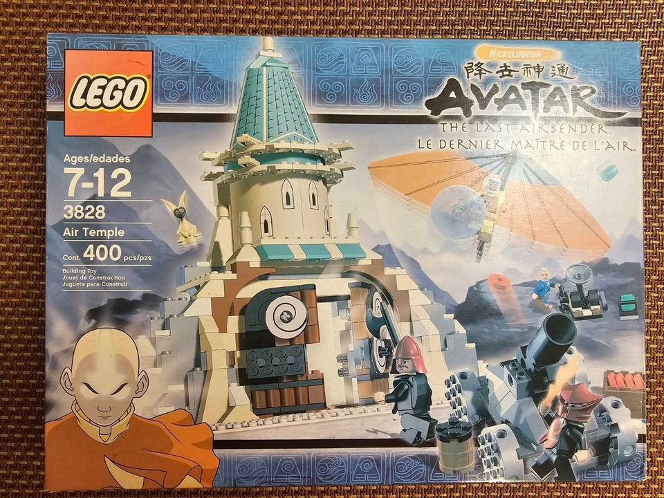 Lego 3828 Avatar The Last Airbender: Air Temple Sealed Free shipping | eBay