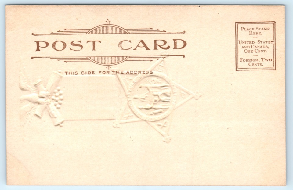 GAR Postcard Medal Grand Army Of The Republic Union Civil War | eBay