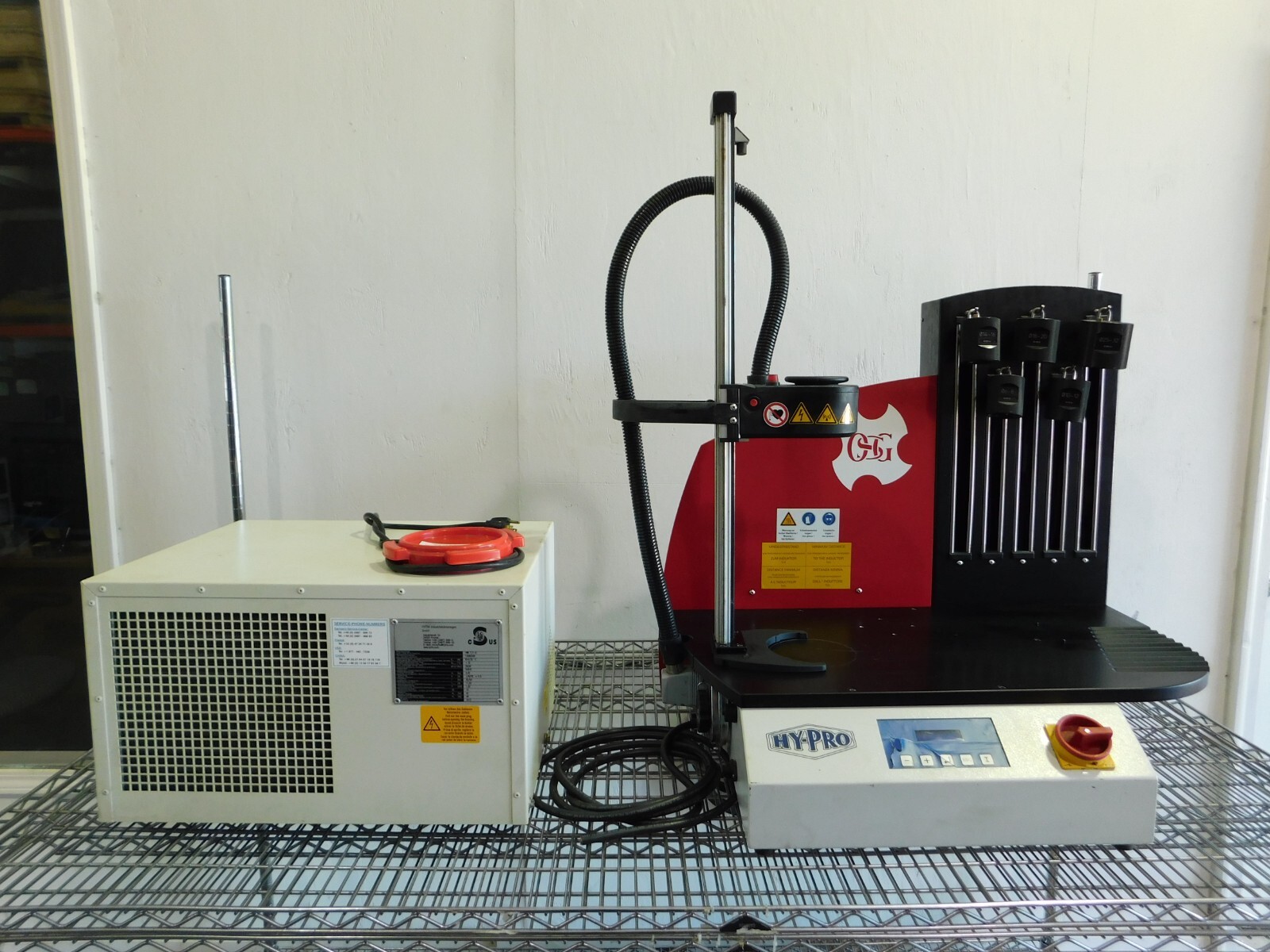 Haimer PC 2006 Power Clamp Economic Plus Shrink Fit Machine, Hyfra ...