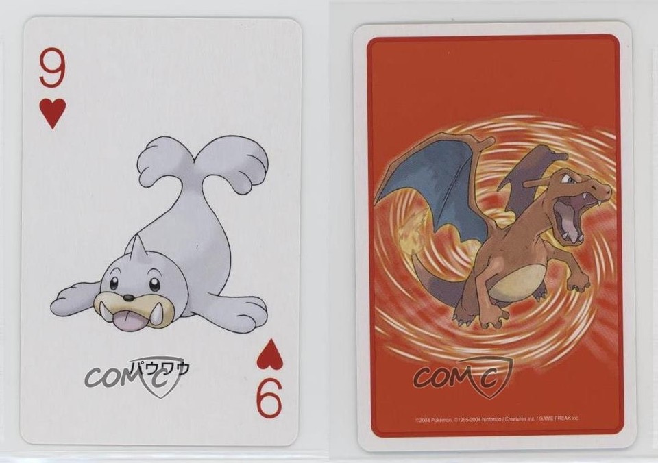 Seel Pokemon FireRed Playing Cards #9H 2004 16eq | eBay