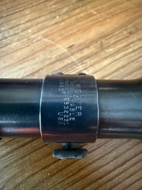 Vintage Weaver K4 60-C Rifle Scope | eBay