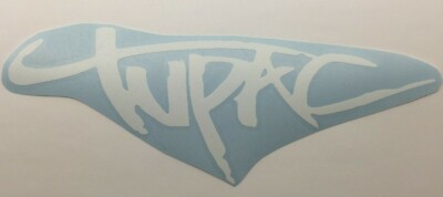 Tupac 2Pac Signature High Quality Die Cut Vinyl Sticker Hip Hop Rap Old ...