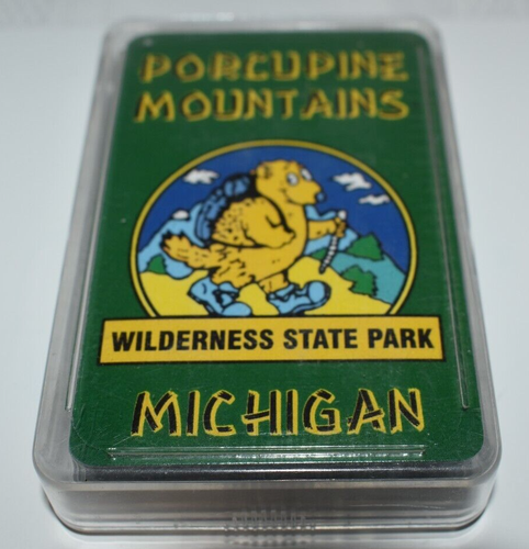 Porcupine Mountains Wilderness State Park Michigan Travel Playing Cards ...