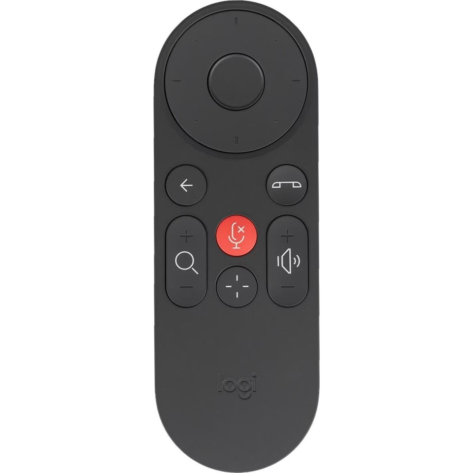 Logitech Rally Bar Device Remote Control Black 952000057 97855168801 | eBay
