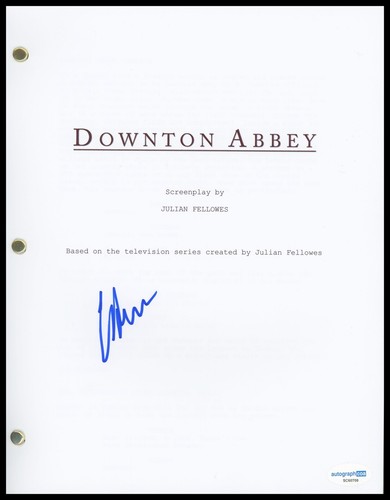Elizabeth McGovern "Downtown Abbey" AUTOGRAPH Signed 'Cora' Script ...