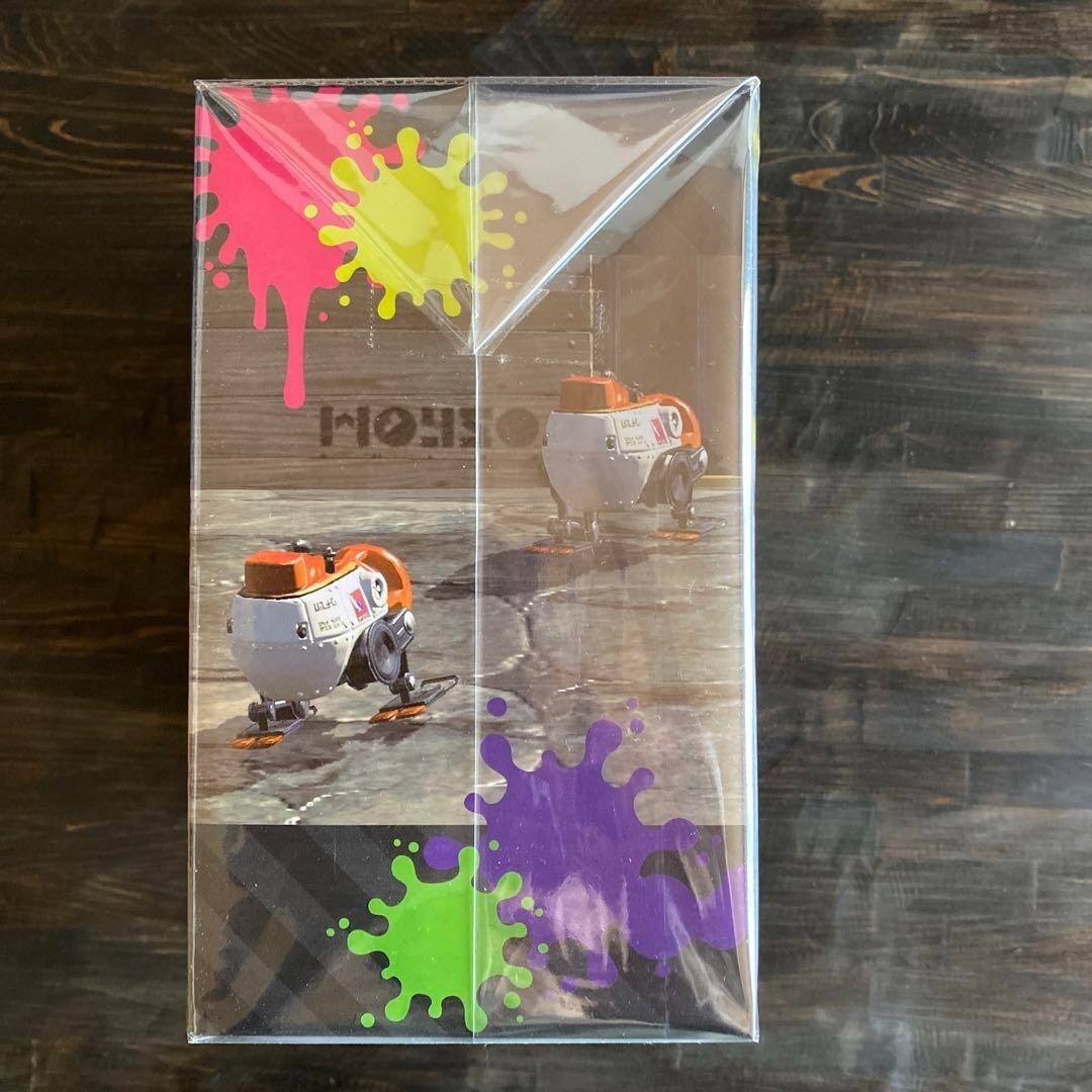 Nintendo Splatoon 2 Auto Bomb Tokotoko Robot Bomb Figure Toy Orange ...