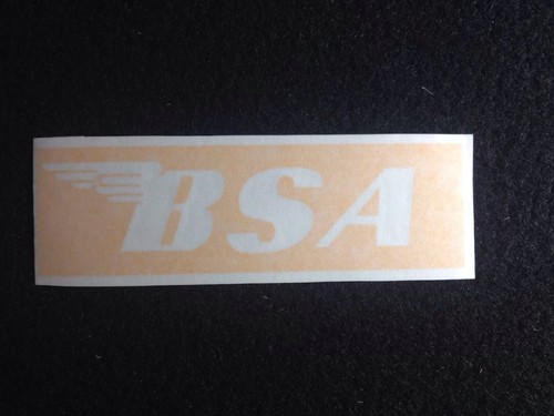BSA BSA Gold Star Seat Stencil Logo Decal | Vinyl | Self-Adhesive ...