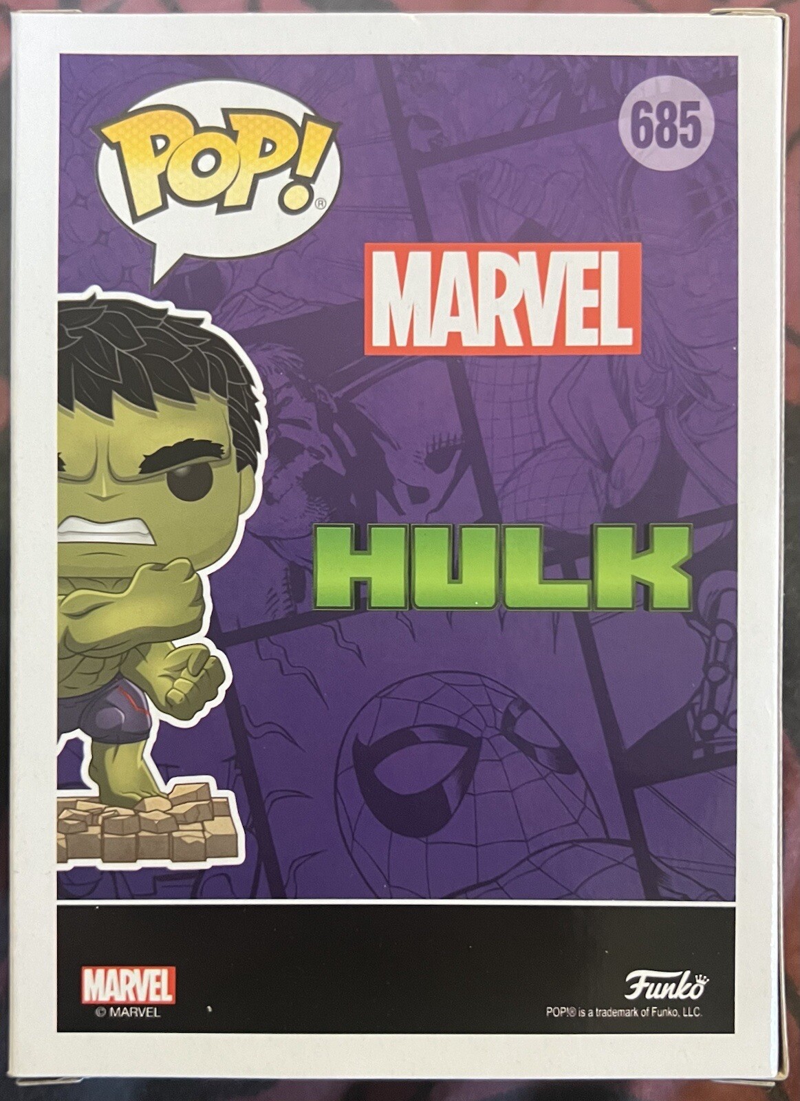 FUNKO POP VINYL MARVEL AVENGERS 685 HULK BNIB + PROTECTOR VAULTED | eBay